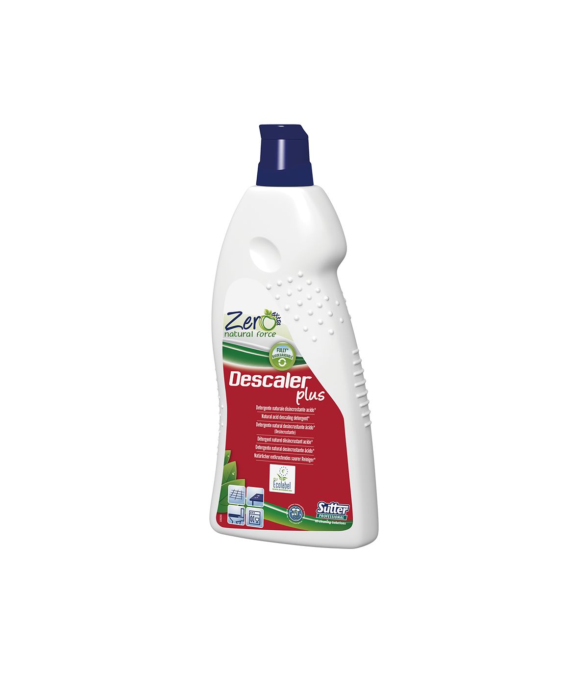 DESCALER PLUS détergent acide naturel 1L Sutter zero ecolabel